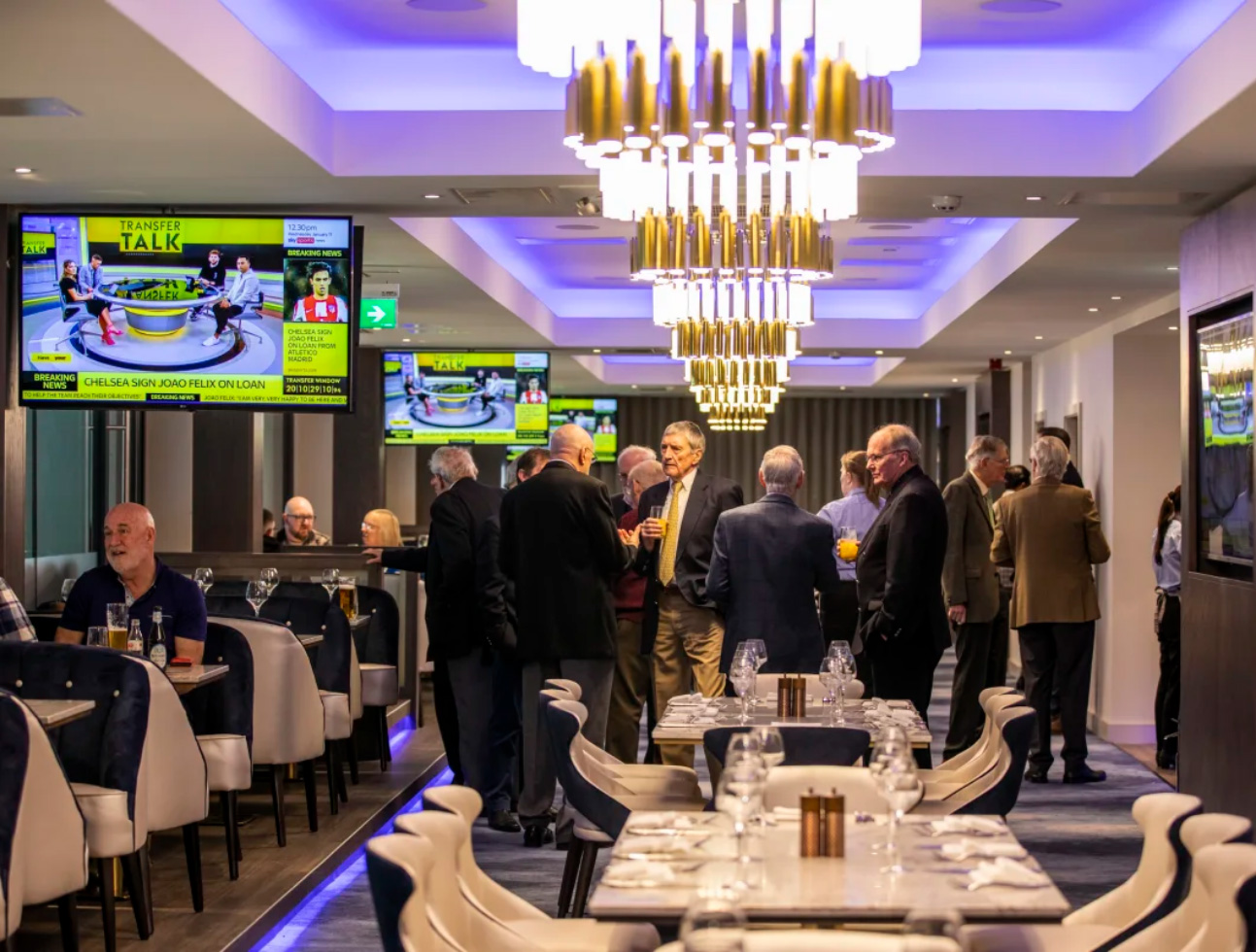 Rangers Football Club Blue Sky lounge – Ma Kin