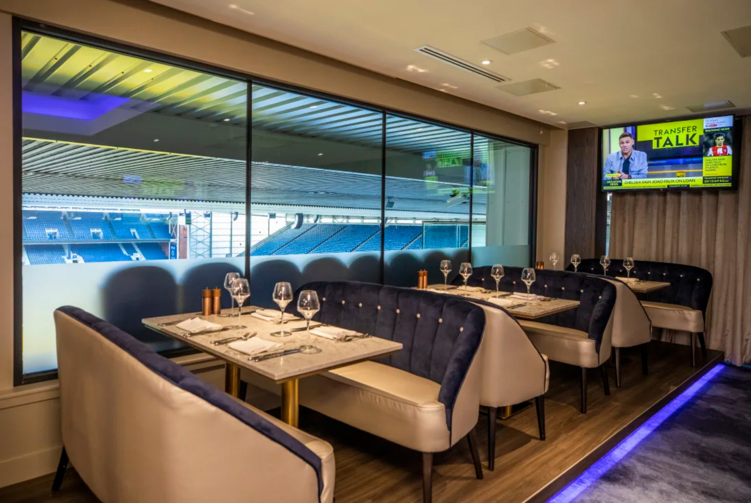Rangers Football Club Blue Sky lounge – Ma Kin